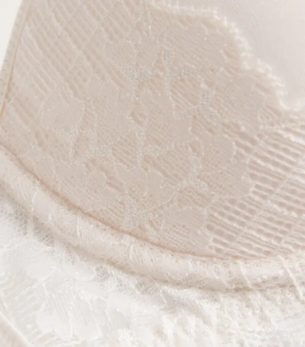 Simone Perele Spacer Plunge Reve Bra - Pink