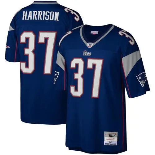 Mitchell & Ness Rodney Harrison New England Patriots Legacy Replica Jersey - Navy