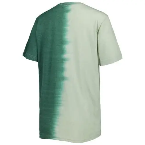 GAMEDAY COUTURE Michigan State Spartans Find Your Groove Split-dye T-shirt