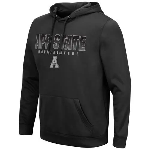 COLOSSEUM Appalachian State Mountaineers Blackout 3.0 Pullover Hoodie
