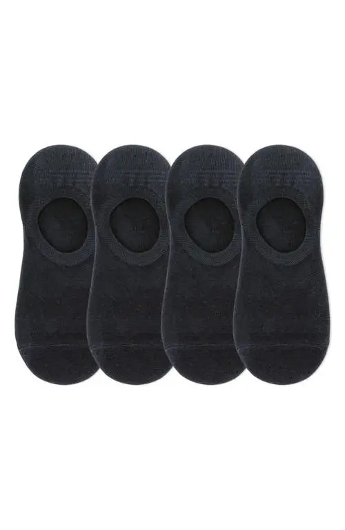 K BELL SOCKS 4-pack Low-cut Sock Liners - Black