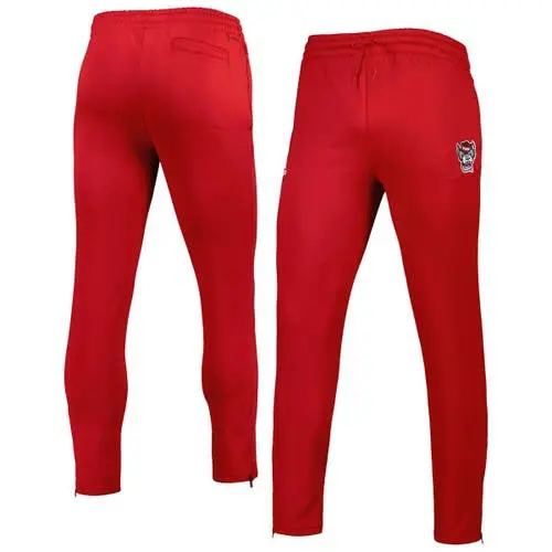 Adidas Nc State Wolfpack Aeroready Tape Pants - Red