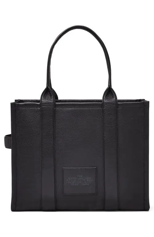 Marc Jacobs Leather Tote - Black