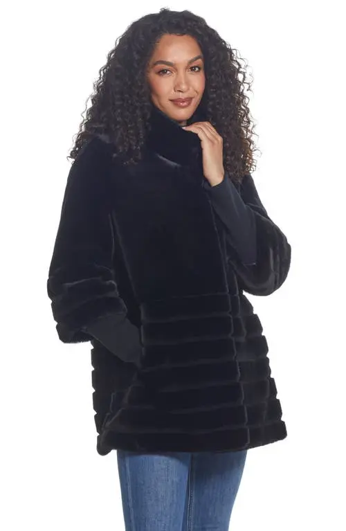 Gallery Water Resistant Faux Fur Jacket