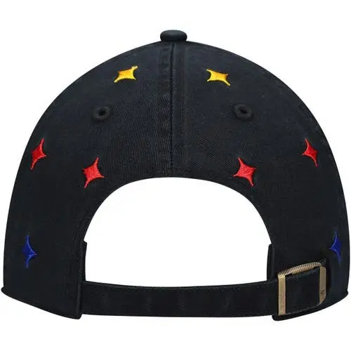 '47 Pittsburgh Steelers Multi Confetti Clean Up Adjustable Hat