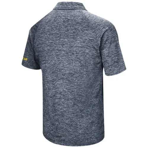 COLOSSEUM Michigan Wolverines Big & Tall Down Swing Polo