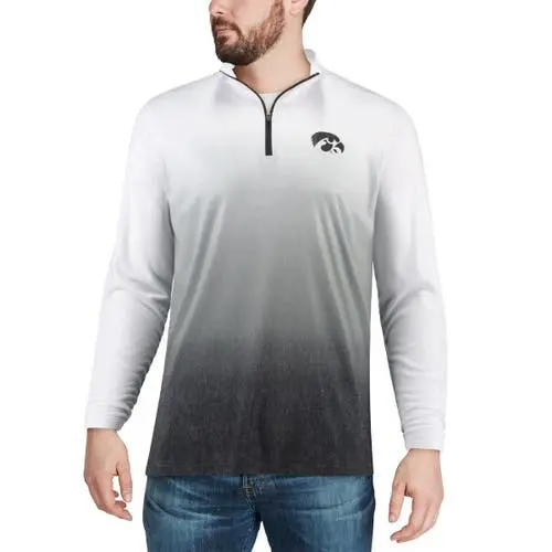 COLOSSEUM Iowa Hawkeyes Magic Team Logo Quarter-zip Jacket