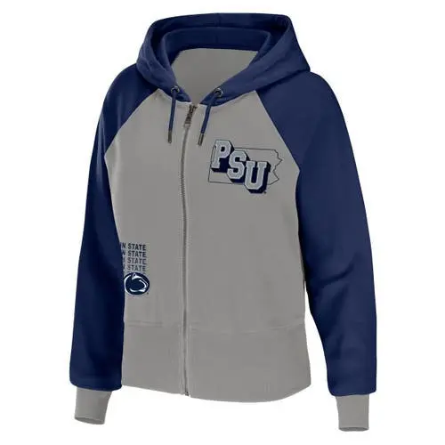 WEAR BY ERIN ANDREWS Penn State Nittany Lions Raglan Full-zip Hoodie