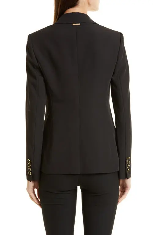 MILLY Cady Avery One-button Blazer - Black