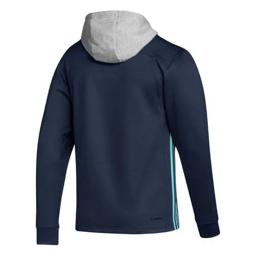 Adidas Seattle Kraken Primeblue Team Pullover Hoodie