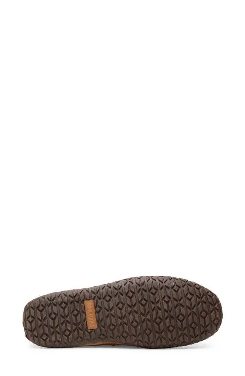 Minnetonka Tobie Water-resistant Shearling-lined Slippers - Brown