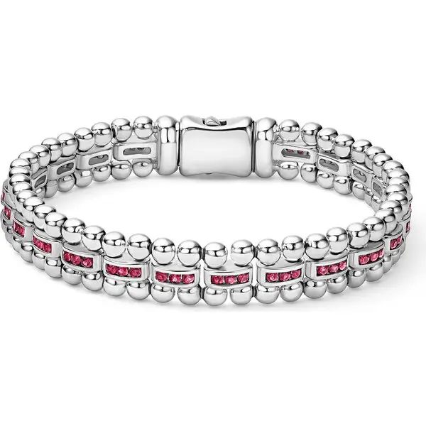 Lagos Caviar Spark Link Bracelet - Silver