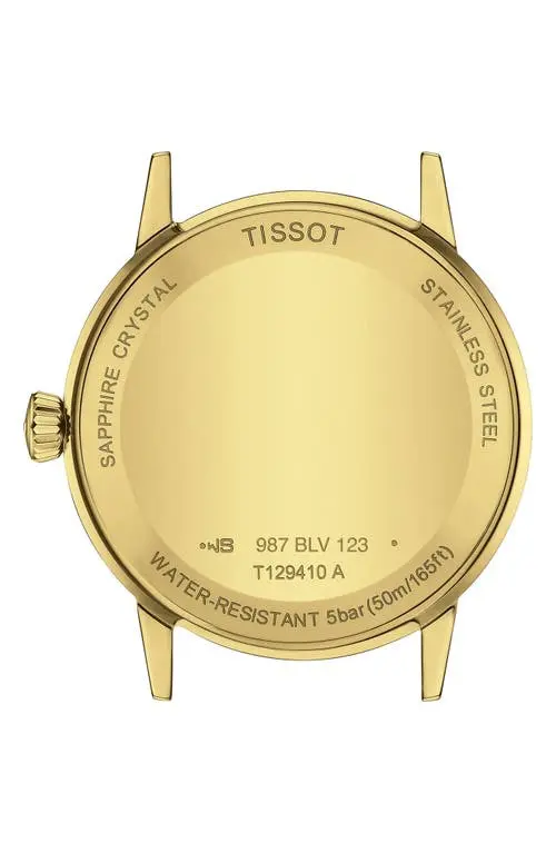 TISSOT Classic Dream Leather Strap Watch