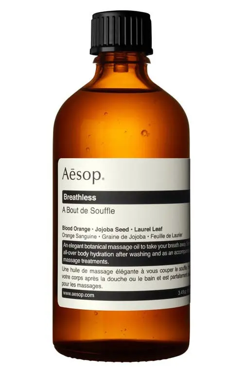 Aesop Breathless Botanical Massage Oil - None