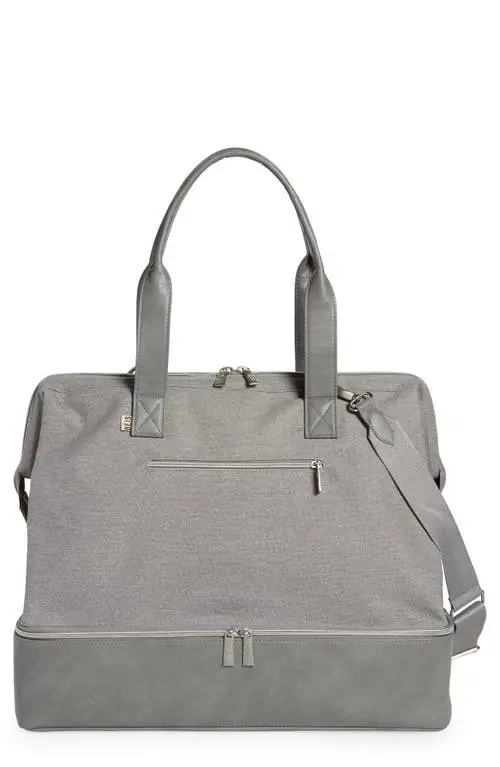 Beis The Weekender Travel Bag Grey Editorialist