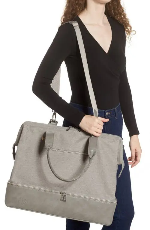 BEIS The Weekender Travel Bag - Grey