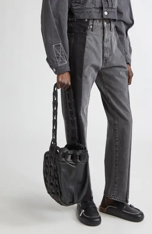 SC103 Links Leather Tote