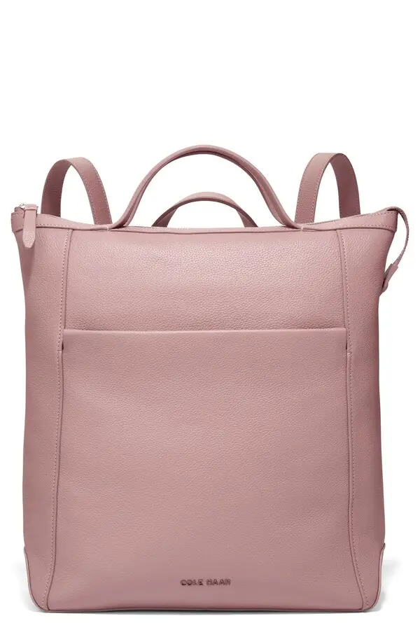 Cole Haan Grand Ambition Luxe Leather Convertible Backpack