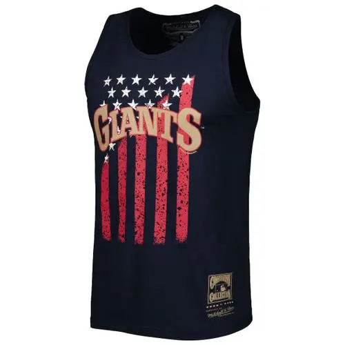 Mitchell & Ness San Francisco Giants Cooperstown Collection Stars And Stripes Tank Top