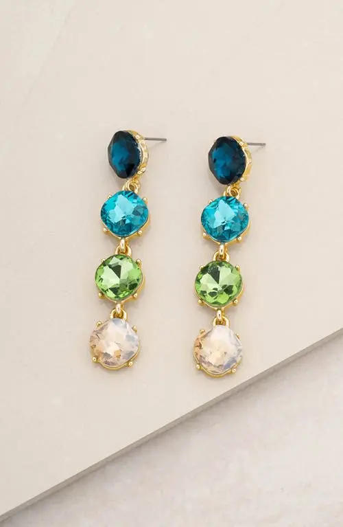 Ettika Crystal Drop Earrings
