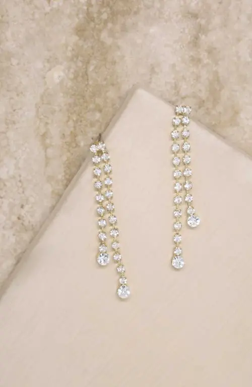 Ettika Crystal Drop Earrings