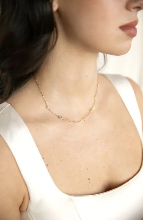 Ettika Crystal Station Necklace