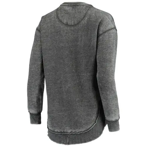 PRESSBOX Iowa Hawkeyes Vintage Wash Pullover Sweatshirt