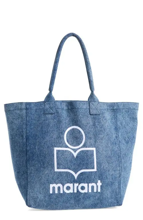 Isabel Marant Yenky Logo Canvas Tote