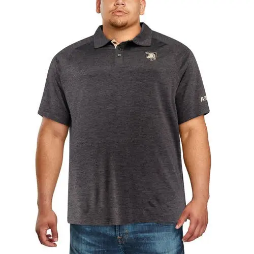 COLOSSEUM Army Knights Big & Tall Down Swing Polo