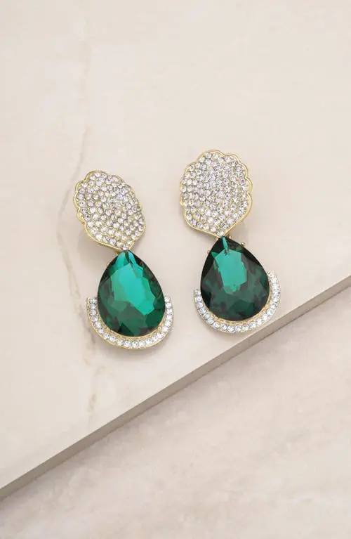 Ettika Pavé Statement Earrings