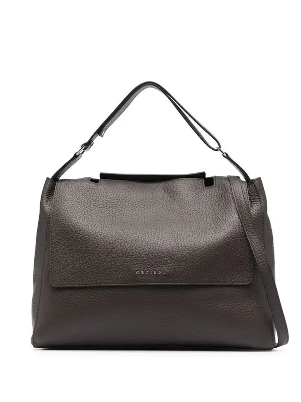 Orciani Sveva Leather Tote Bag