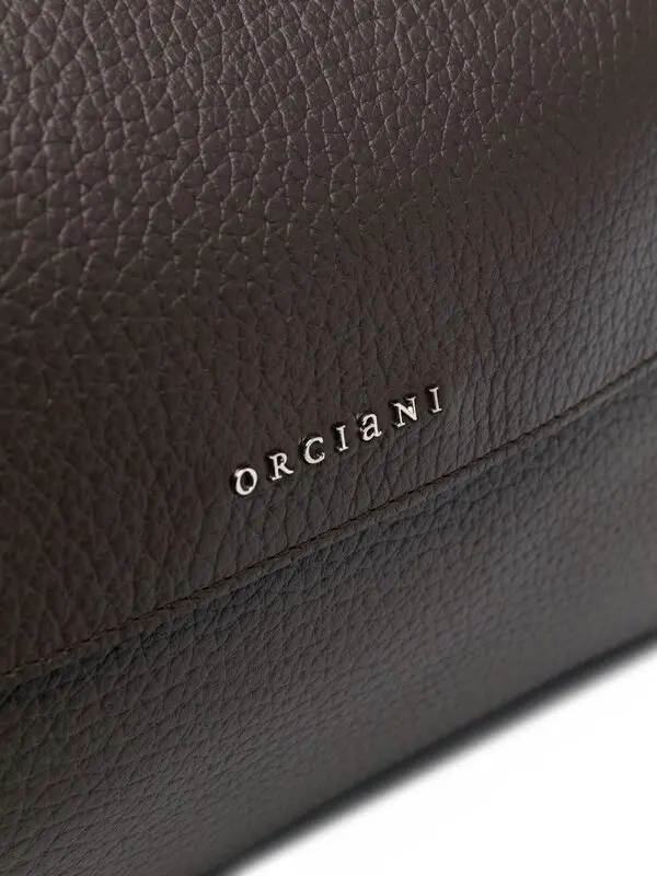Orciani Sveva Leather Tote Bag