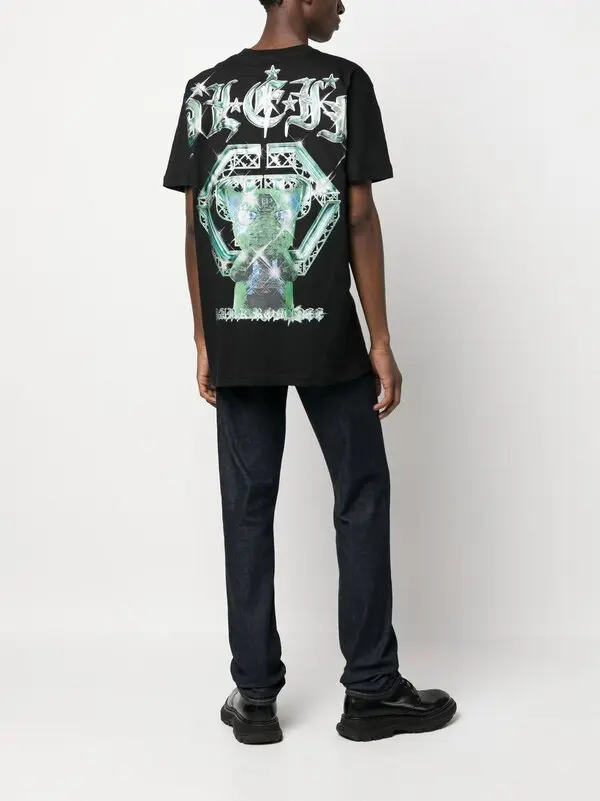 Philipp Plein Logo Print T-shirt