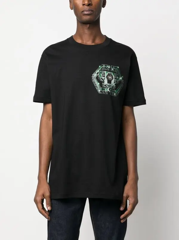Philipp Plein Logo Print T-shirt