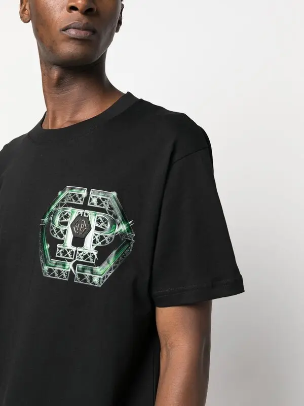 Philipp Plein Logo Print T-shirt