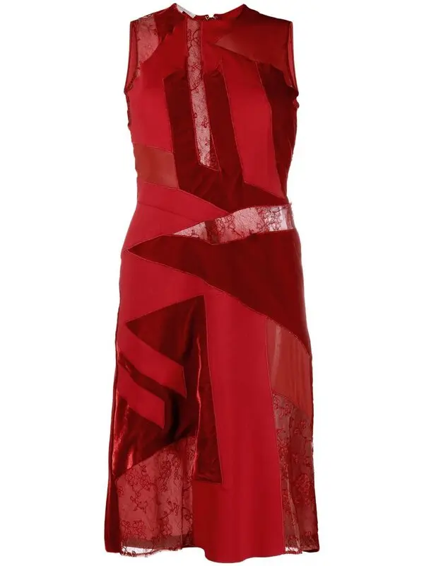 Stella McCartney Patchwork Sleeveless Dress