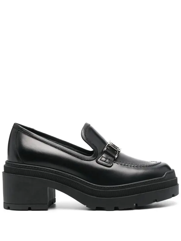 FERRAGAMO Vara Chain 40mm Loafers