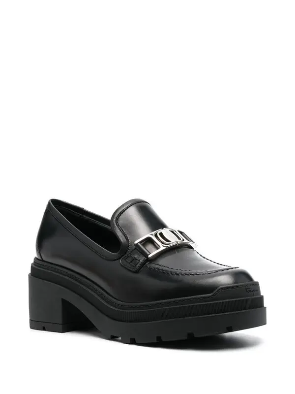 FERRAGAMO Vara Chain 40mm Loafers