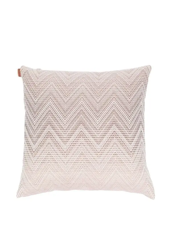 Missoni Zigzag-pattern Wool Cushion