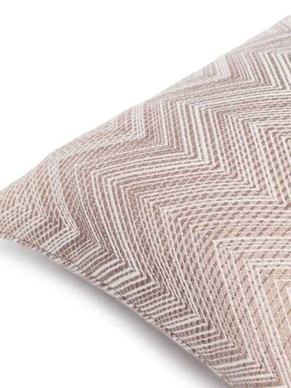 Missoni Zigzag-pattern Wool Cushion