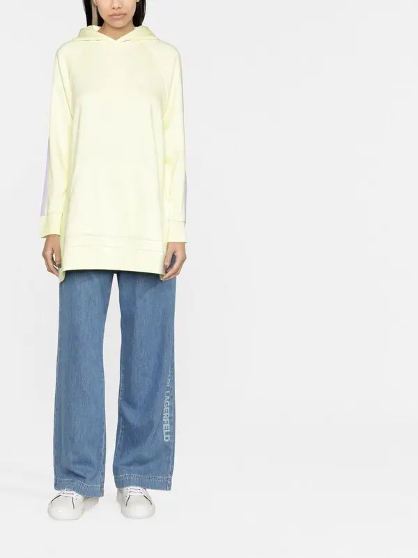 Karl Lagerfeld Ikon 2.0 Oversized Hoodie - Green