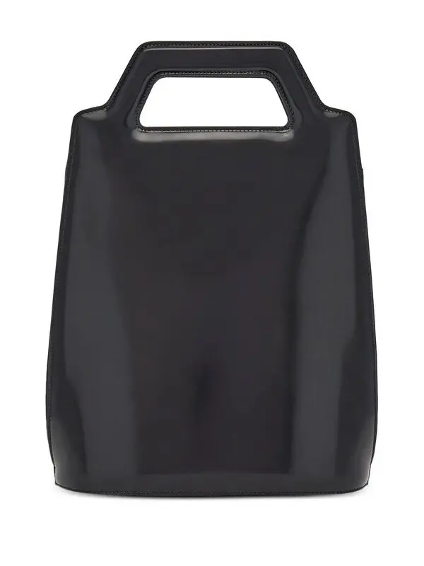 FERRAGAMO Wanda Calf Leather Tote Bag