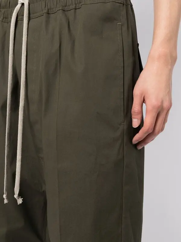 Rick Owens Drop-crotch Bermuda Shorts