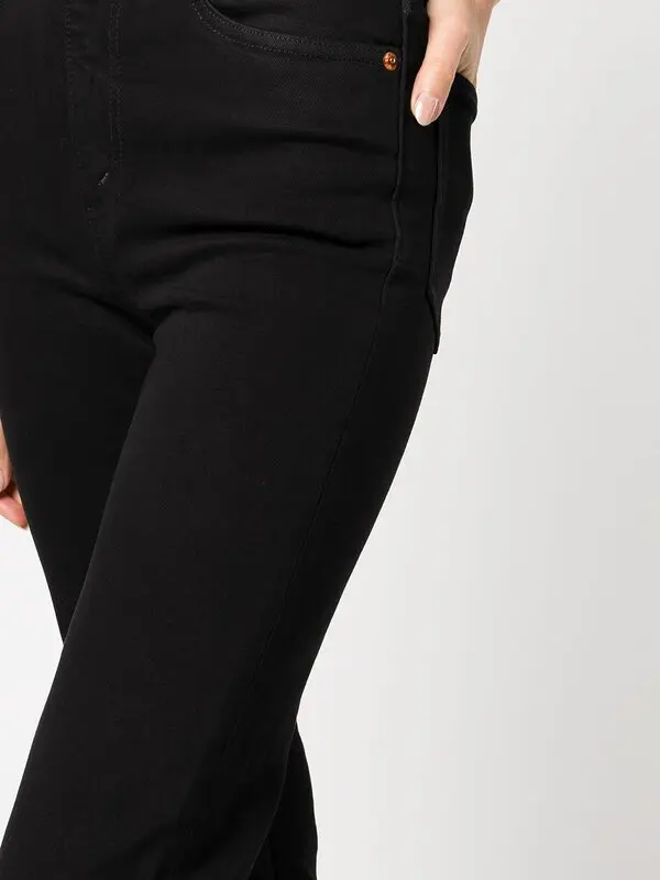 RE/DONE High-rise Straight-leg Jeans