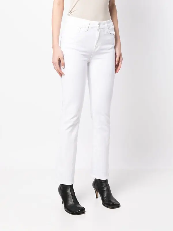 Paige Slim-cut High-waist Jeans