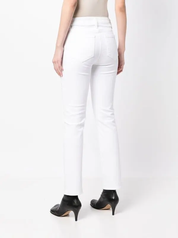 Paige Slim-cut High-waist Jeans