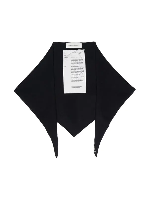 Extreme Cashmere Knitted Snood Scarf - Blue