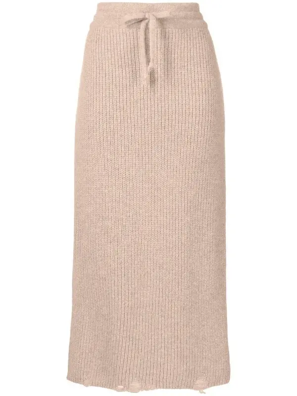 REJINA PYO Leanne Ribbed-knit Skirt