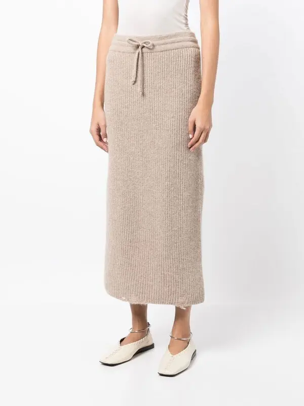 REJINA PYO Leanne Ribbed-knit Skirt