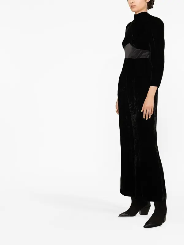 Rixo Beatriz Velvet Jumpsuit